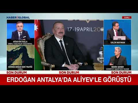Cumhurbaşkanı Erdoğan Antalya'da Azerbaycan Cumhurbaşkanı Aliyev İle Görüştü