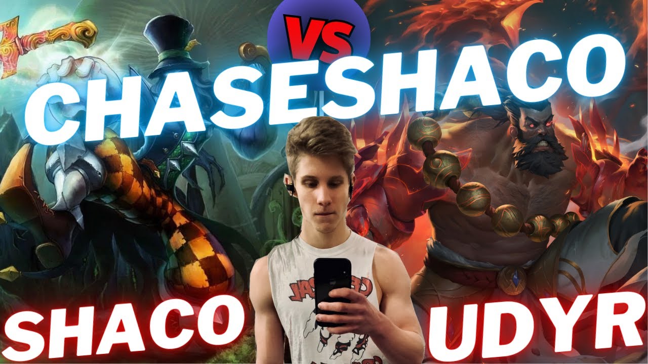 CHASESHACO | SHACO VS UDYR | JNG GAMEPLAY | Patch 14.22 / Season 14 | # ...