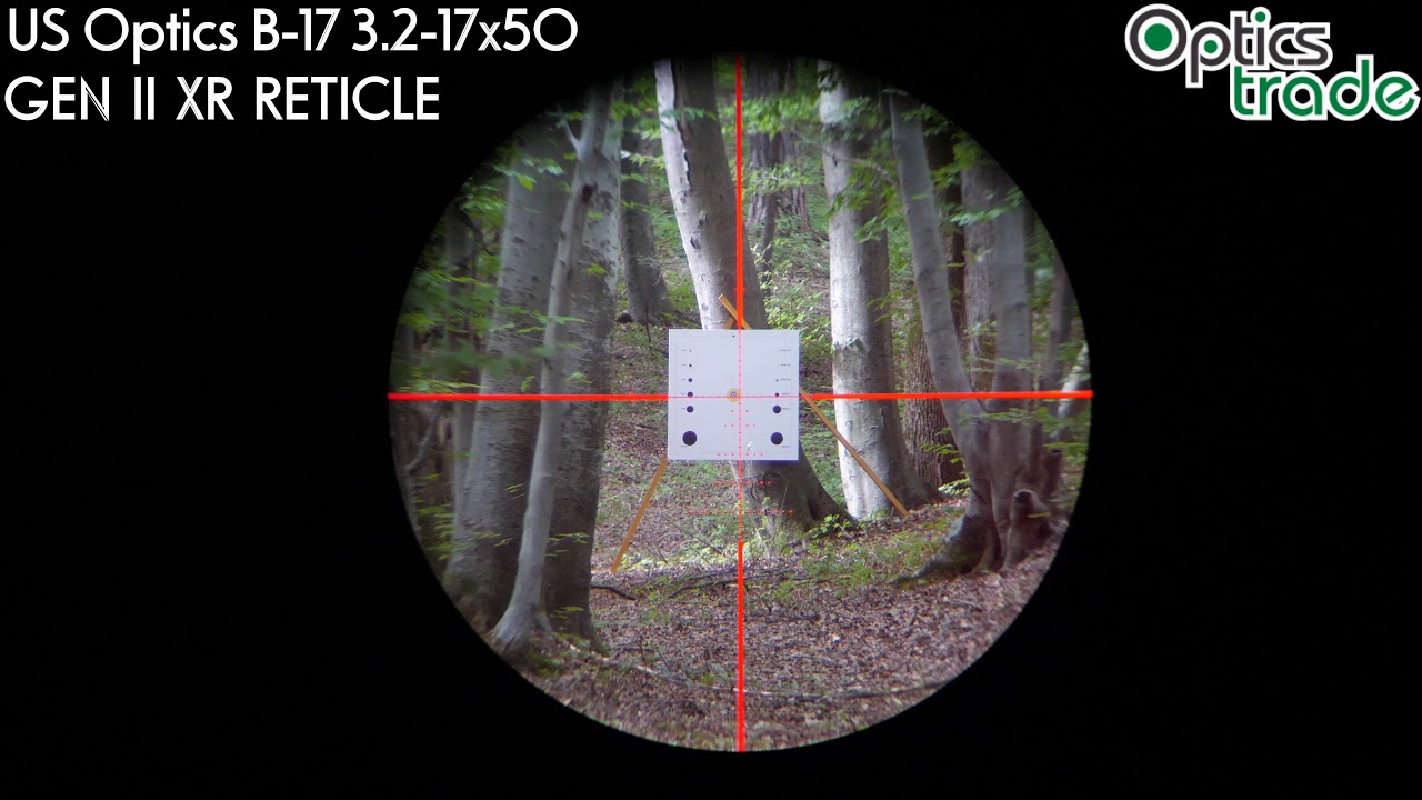 US Optics B-17 3.2-17x50 GEN II XR reticle | Optics Trade Reticle ...