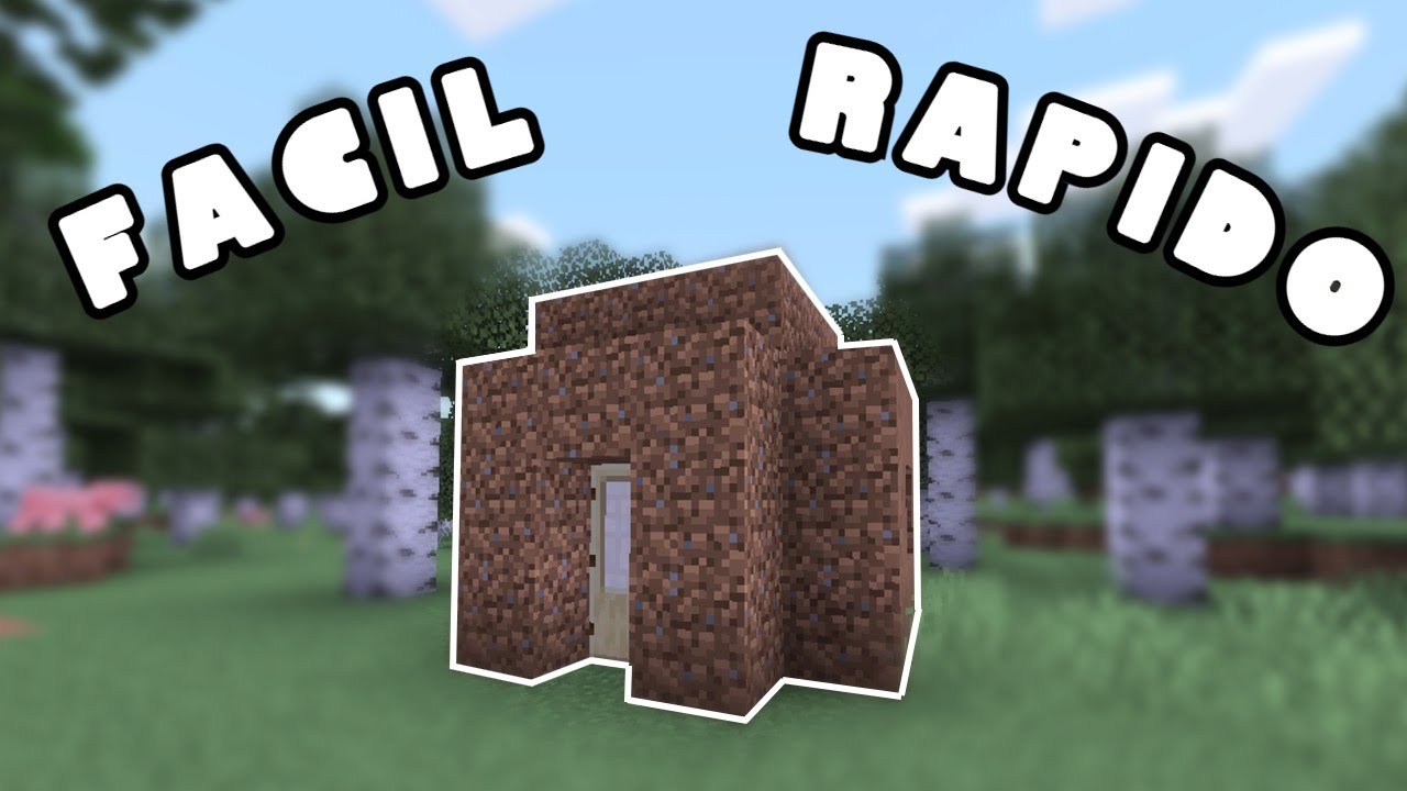 COMO HACER UNA CASA EN MINECRAFT - YouTube