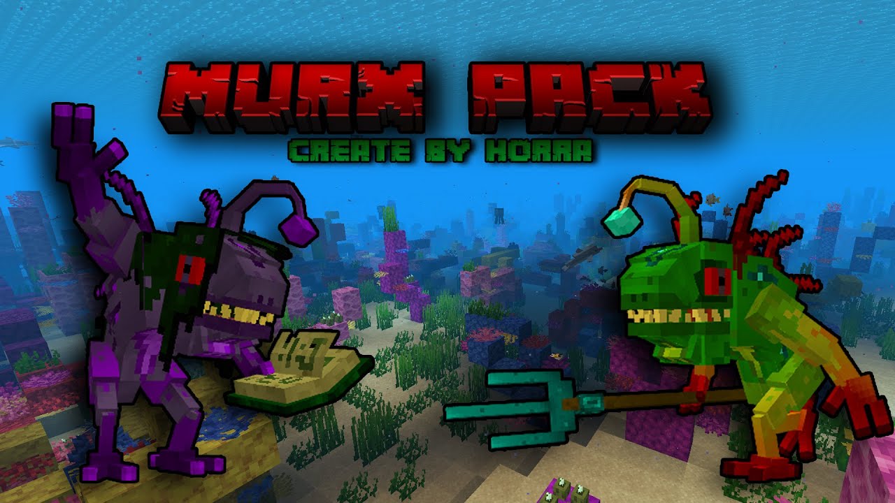 Murx Mob Pack - Minecraft Unique mob pack by Horra - YouTube