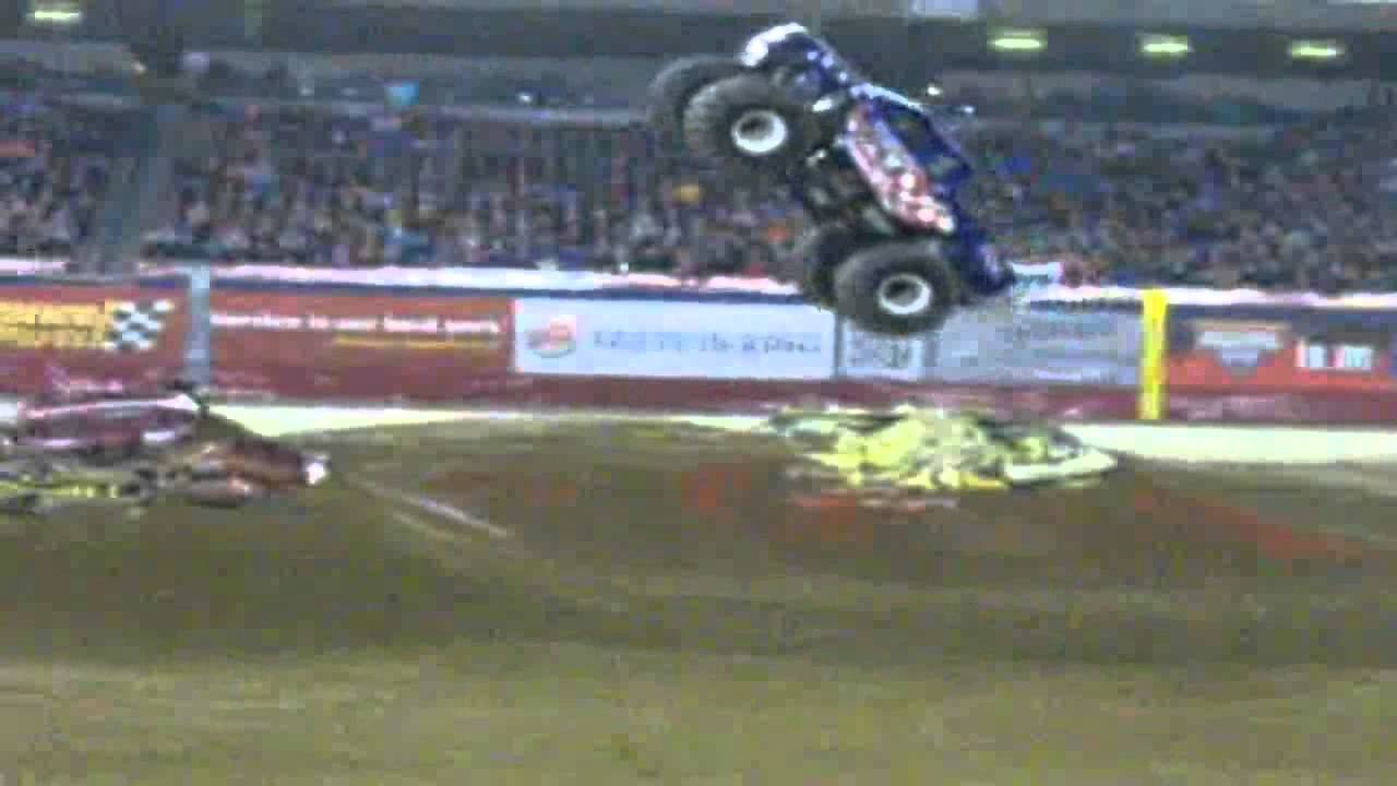 2013 Monster Jam - Tacoma Dome - Monster Truck Freestyle Part 2 - YouTube