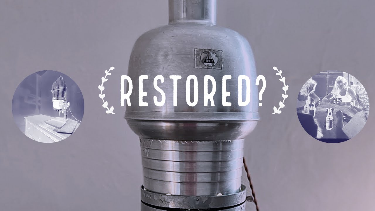 I fixed an old darkroom enlarger #RESTORED? - YouTube