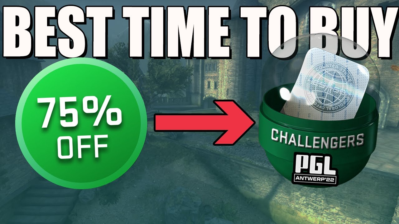 The BEST Time to Buy Major Stickers (75% Off Sale Date) - YouTube