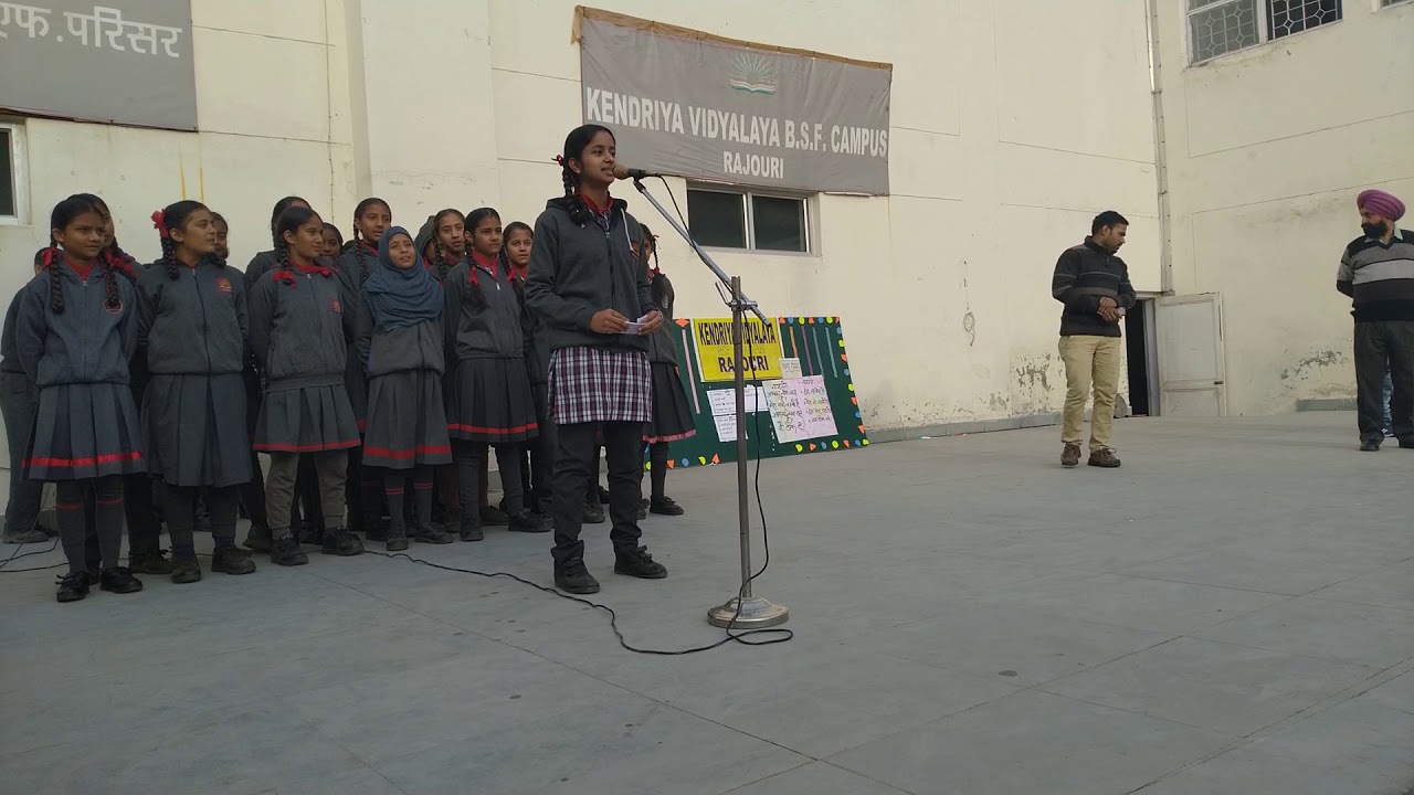 3rd day dogri bhasha at KV Rajouri - YouTube