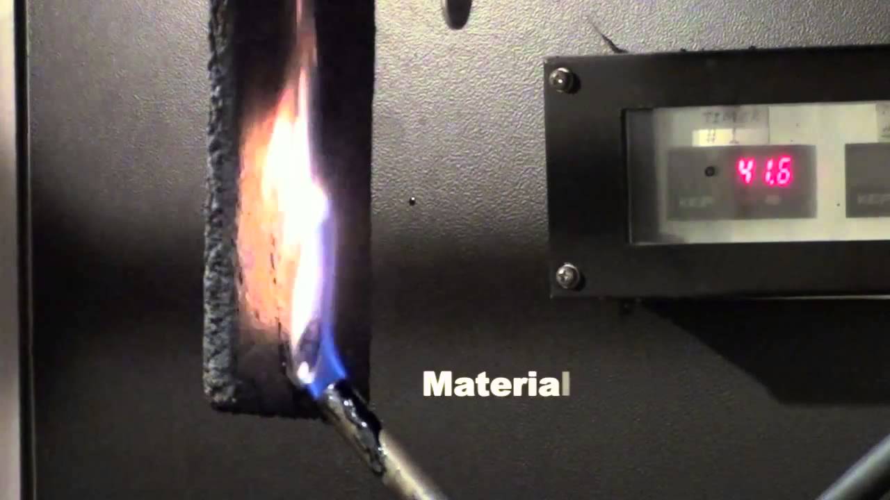 Perlastic Flame Test - YouTube