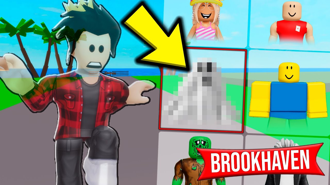 How To Be INVISIBLE On BROOKHAVEN! - YouTube