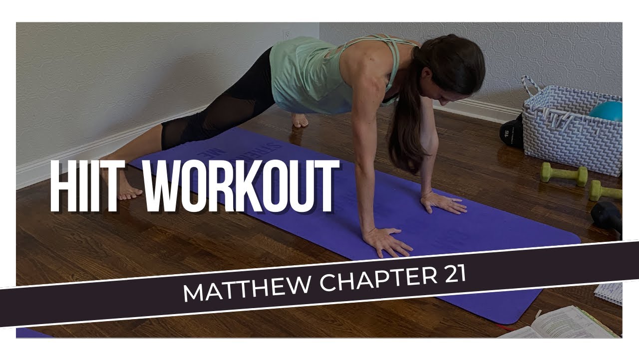 10-minute home workout routine | Christian workout - YouTube