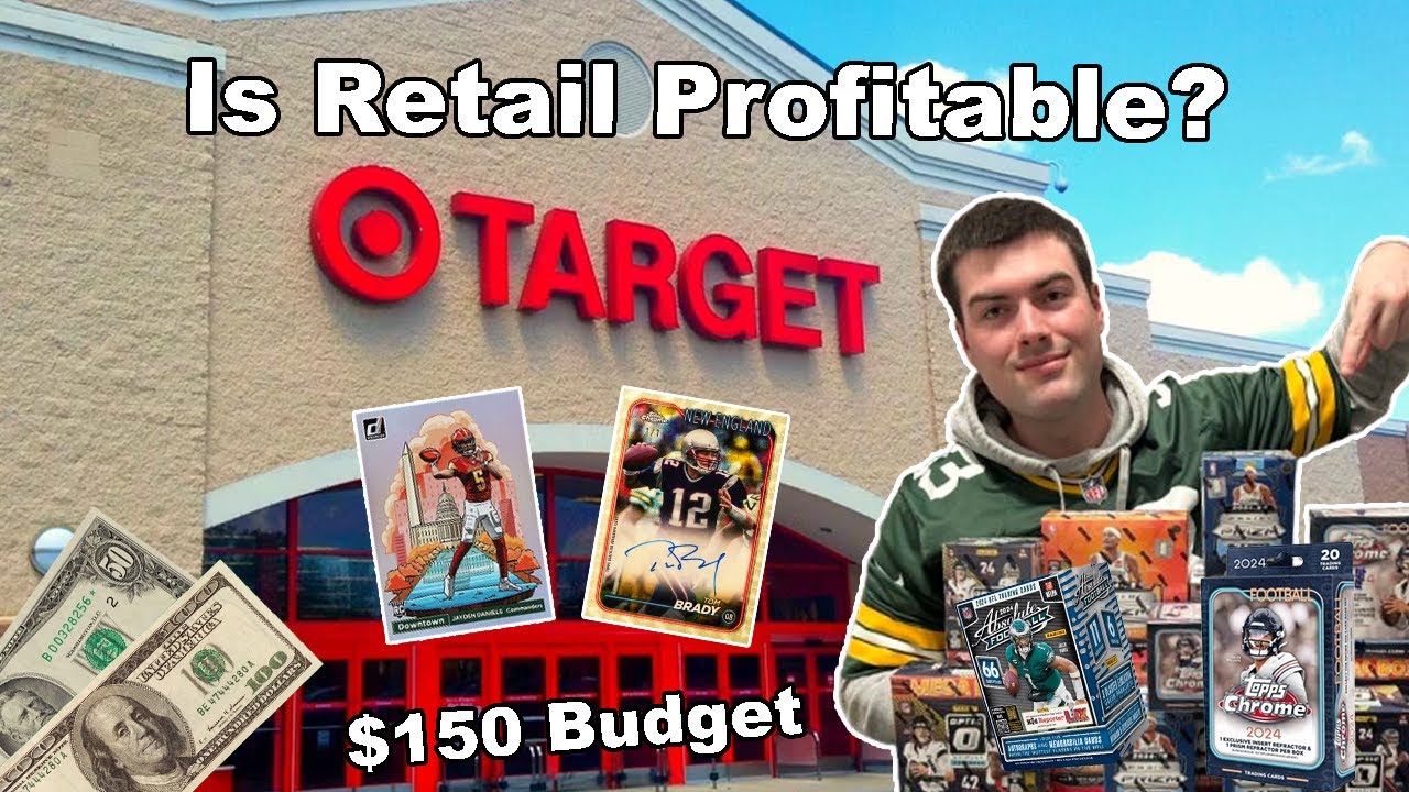 Can You Make Money Buying Retail Sports Cards? ($150 Budget) - YouTube