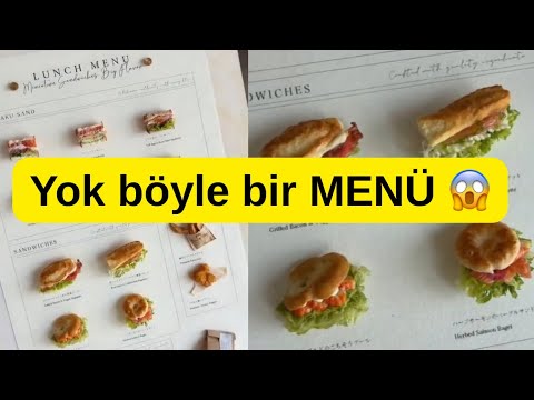 Dünyanın en ilginç MENÜSÜ! #yemek ##restaurant 