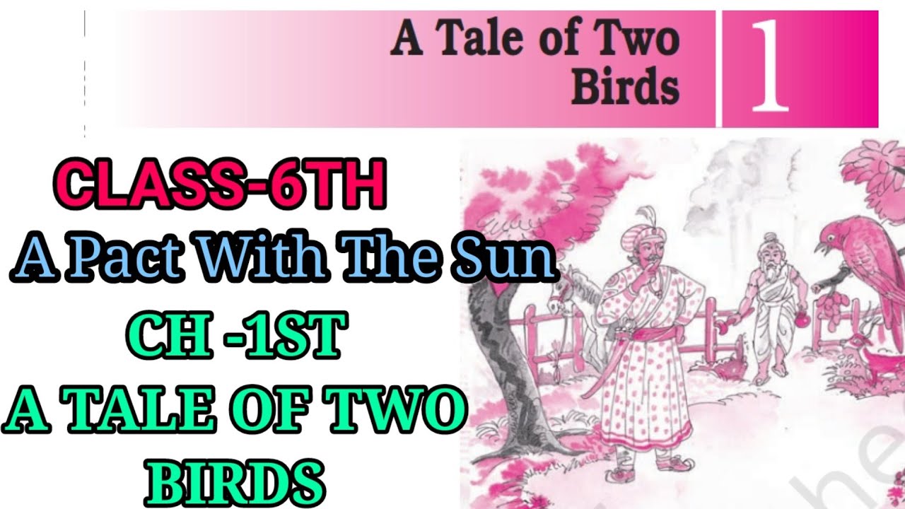 CLASS-6TH English (a pact with sun) CHAPTER-1 A TALE OF TWO BIRDS - YouTube