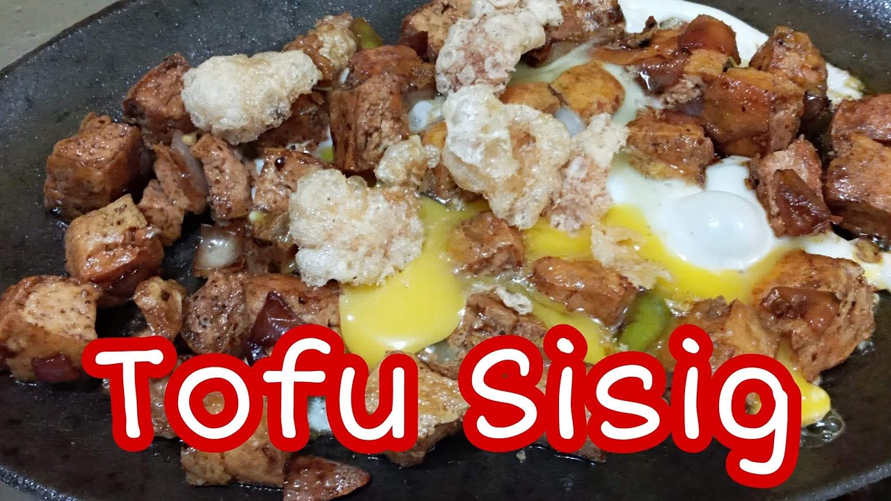TOFU SISIG using Mama Sitas Sisig Sauce - YouTube