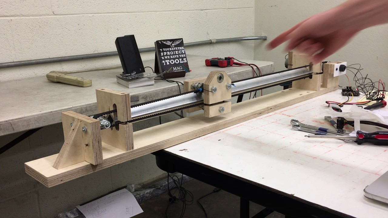 Inverted Double Pendulum Project Progress - YouTube