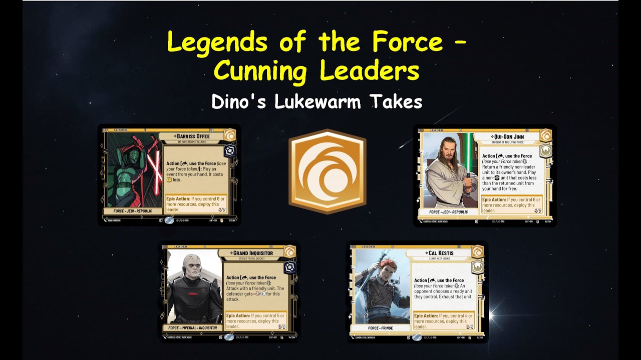 CRAZIEST leaders of the set?! Cunning Leaders Analysis/Ranking - LoF ...