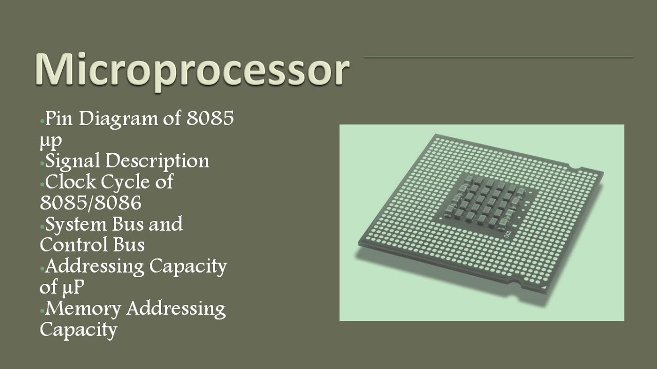 Description of Microprocessor || B.Tech Subject ||Gate Level ||EC,IN ...
