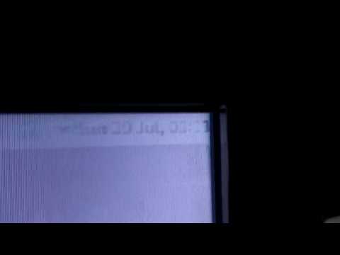 Bad screen burn HDTV - YouTube