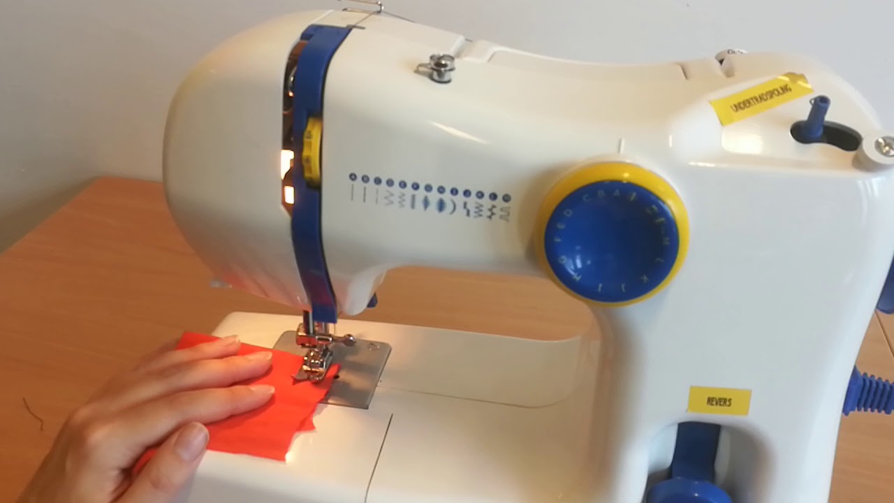 4/4 Slik syr du med ikea-symaskinen - YouTube
