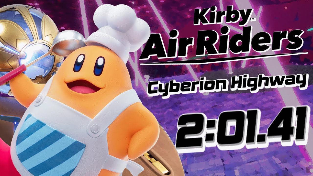 Kirby Air Riders - Serbian Highway in 2:01.41 - YouTube