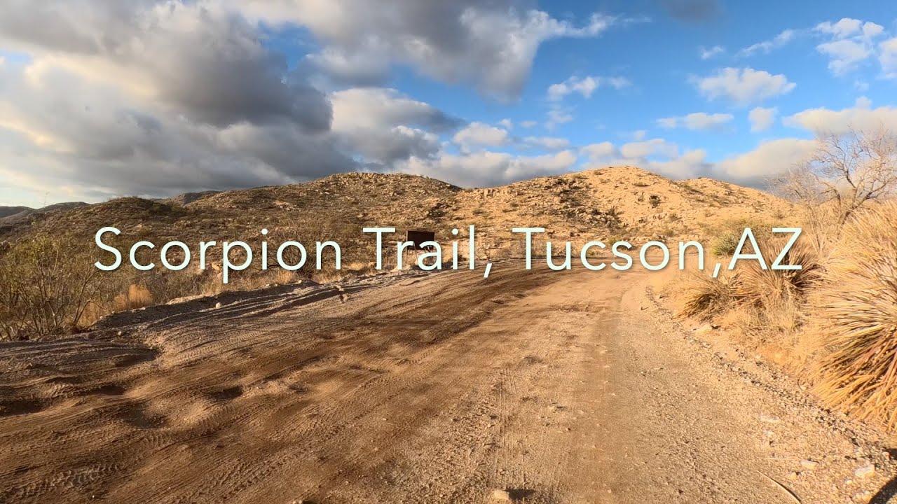 Riding Scorpion trail, Tucson, AZ. - YouTube