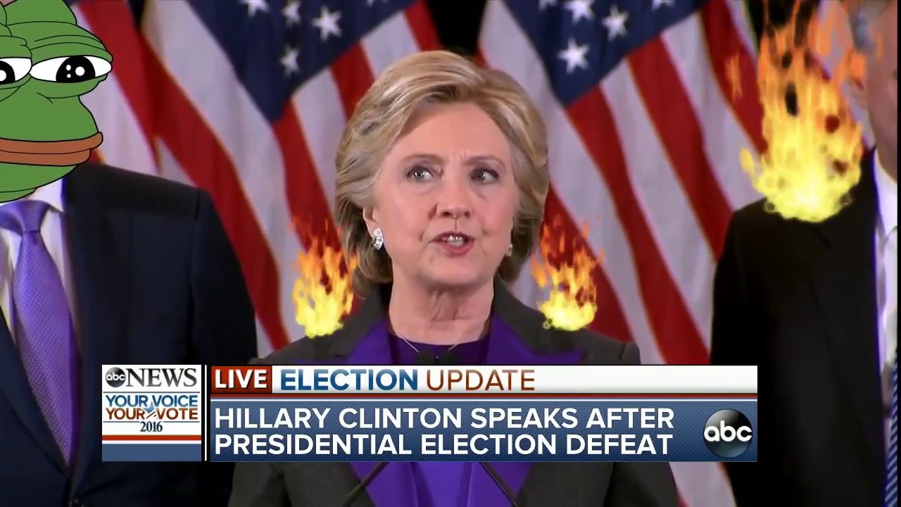 Hillary Clinton Concession Speech Meme - YouTube