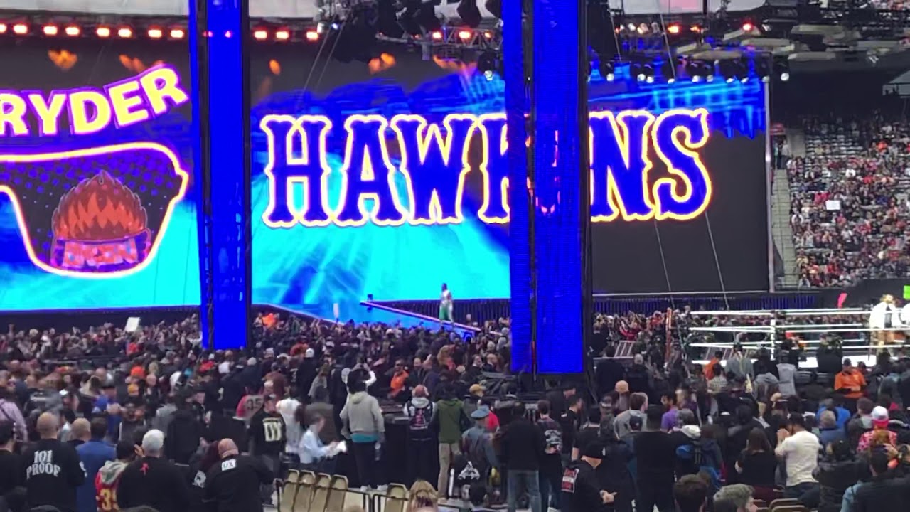 Curt Hawkins and Zack Ryder WM entrance - YouTube