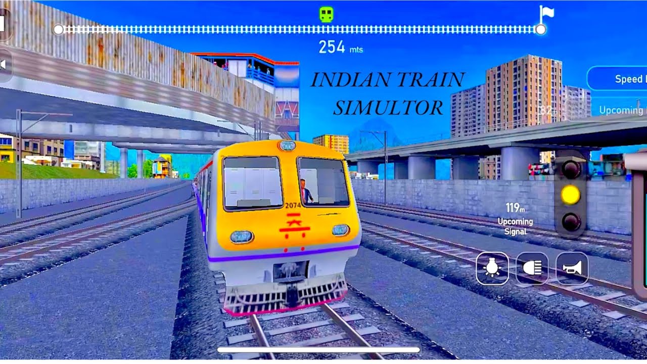 INDIAN TRAIN SIMULATOR 2 JARNI RAILWAY DILHI TO KURLA MOD # ...