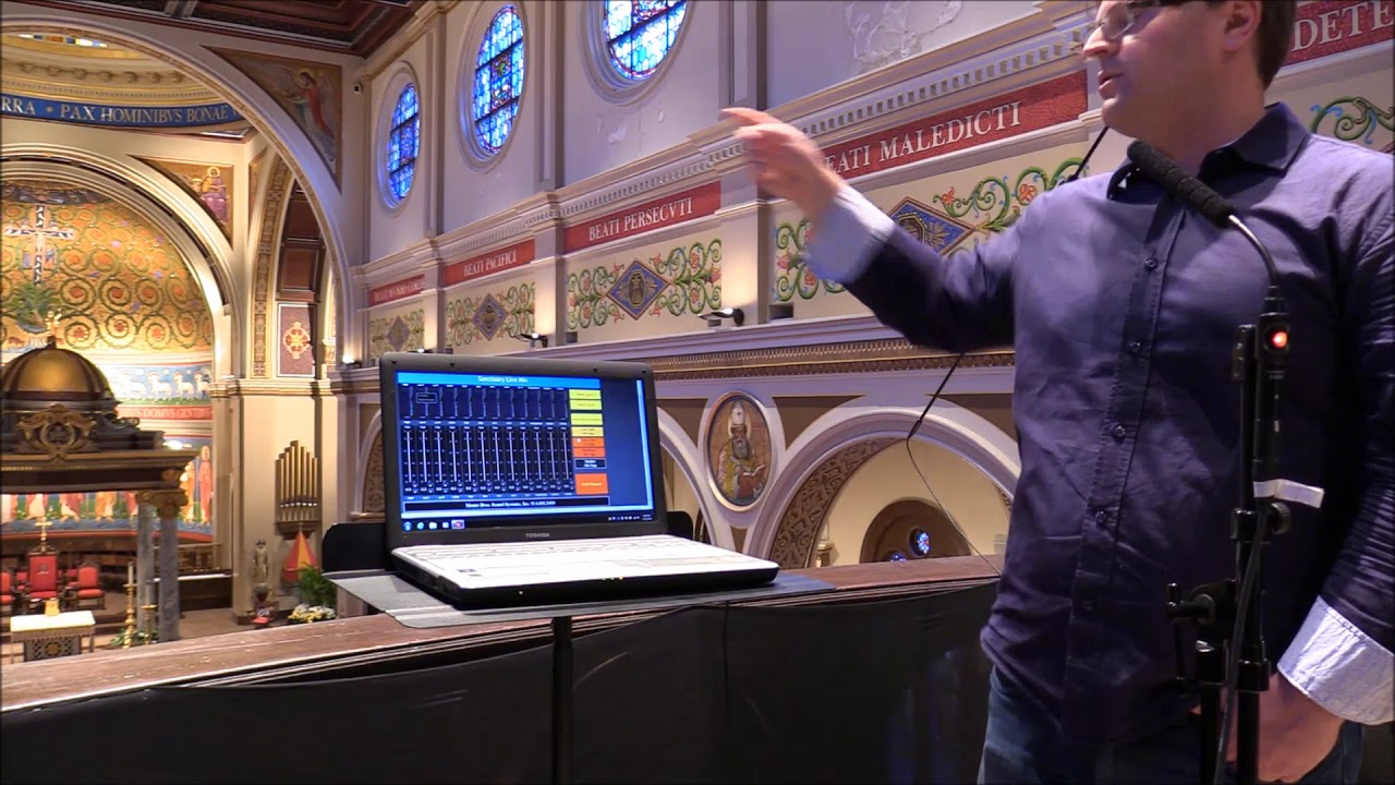 Controlling the St. Anthony Cathedral Basilica Sound System While in ...