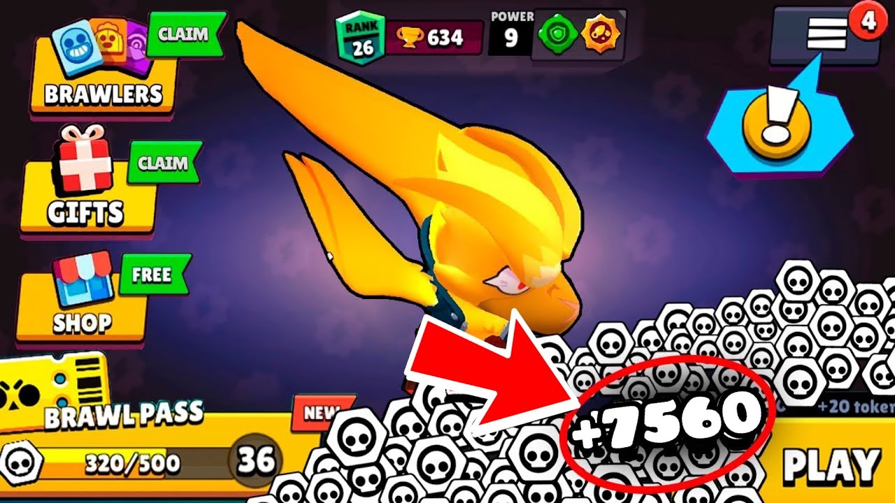 Complete 1000 TOKENS QUEST With Legendary - Brawl Stars Quests #6 - YouTube