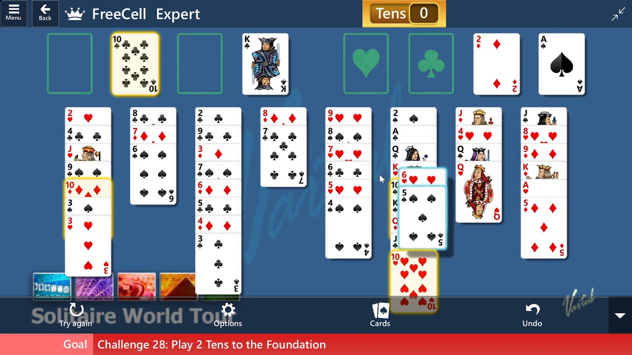 Solitaire World Tour Game #28 | January 26, 2020 Event - YouTube