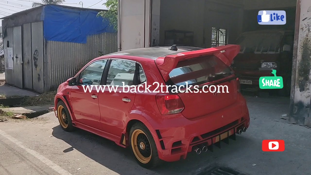 polo modified Loud Exhaust - YouTube