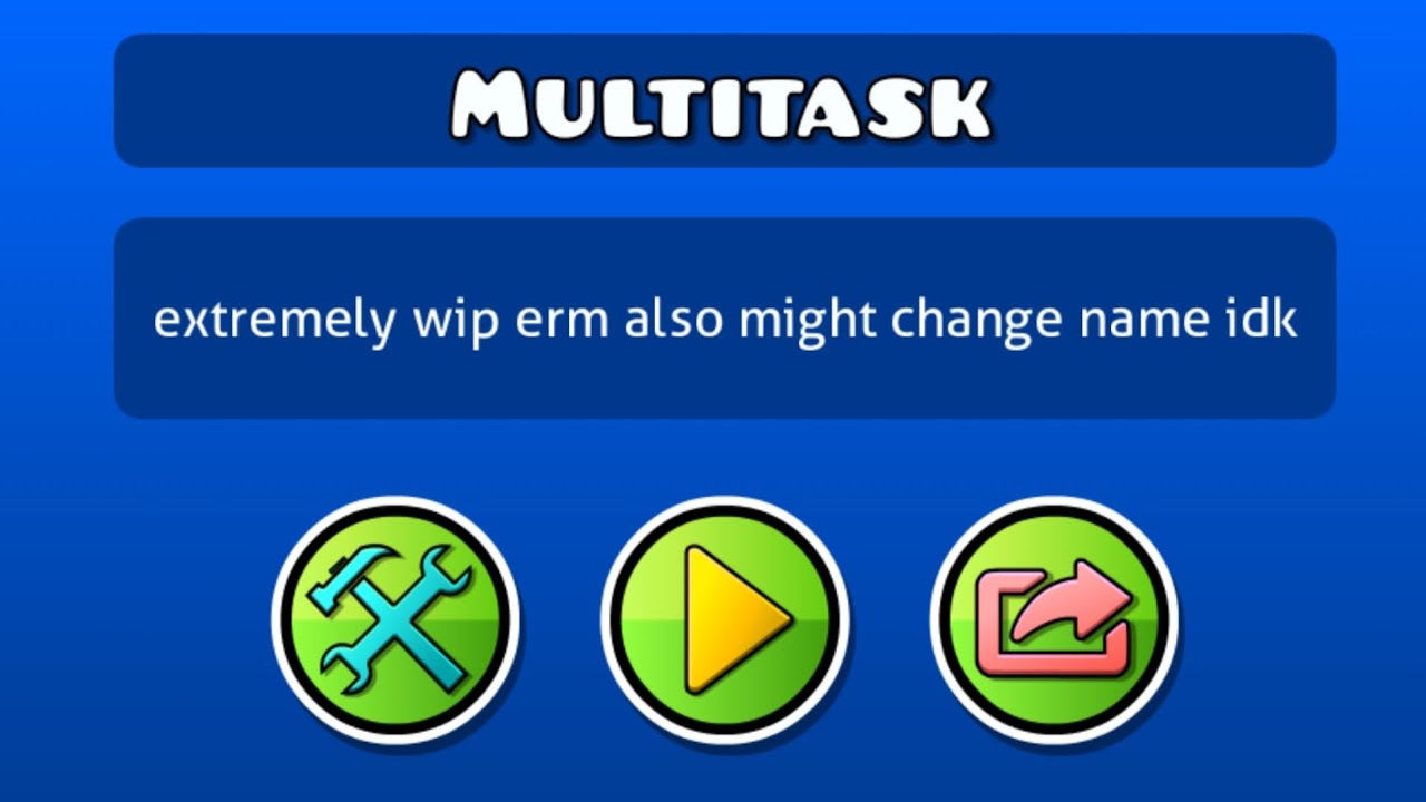 MULTITASK trailer (GD level trailer) - YouTube