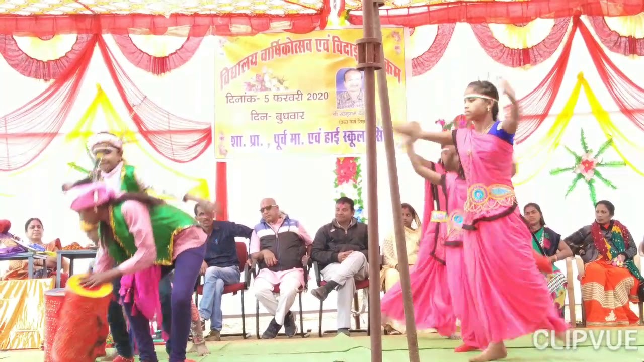 KARMA.DANCE .कर्मा खेले ला आबे हमर पारा .high SCHOOL SINGHI PROGRAM ...