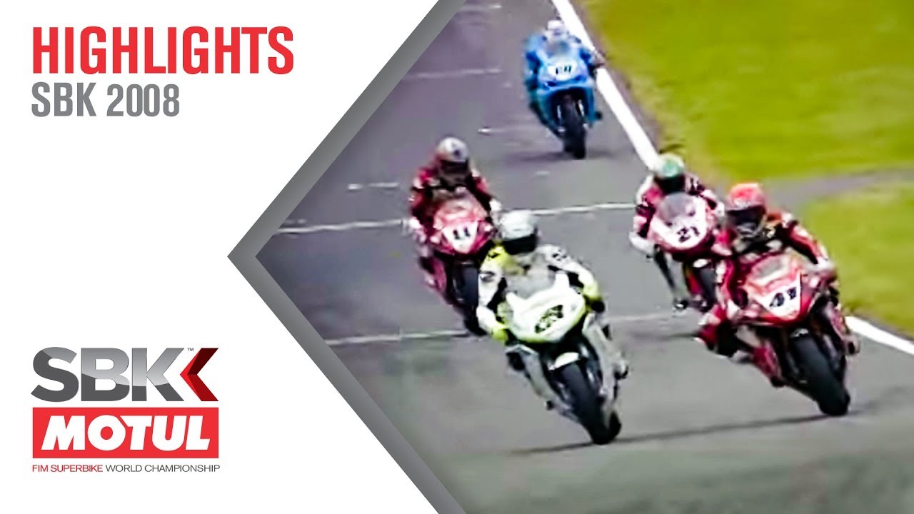 Brands Hatch: Race 2 Highlights | SBK 2008 | WorldSBK - YouTube