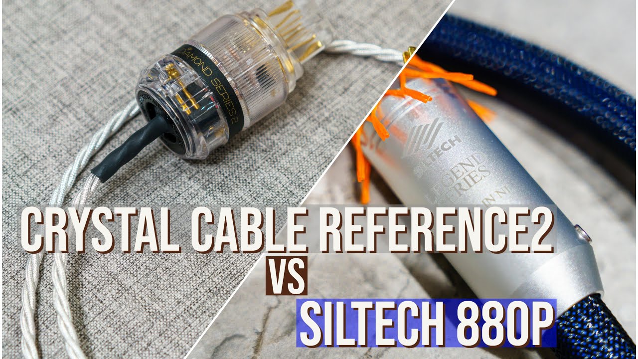 [心得] 夫妻對決，Siltech Classic Legend 880P vs Crystal Cable Reference2 Diamond電源線 - YouTube