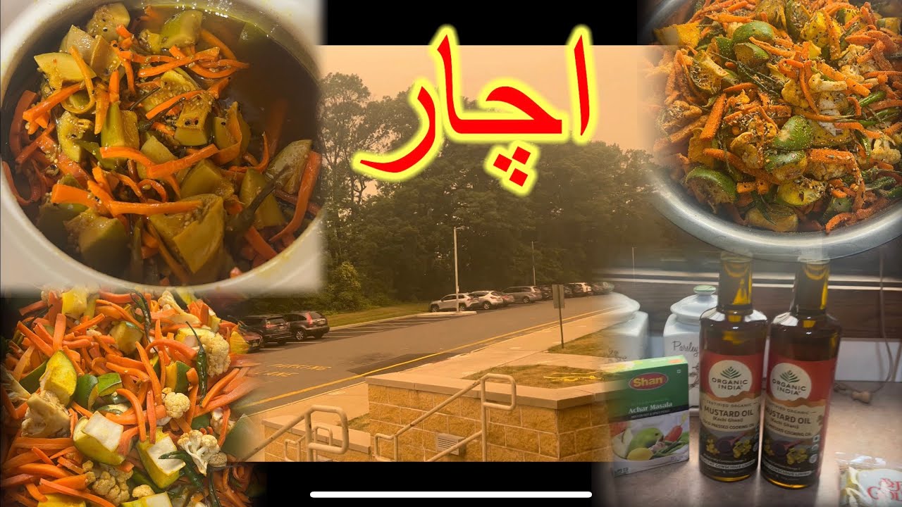 Daily Routine || Smoke All over in NY and NJ || Achar Recipe how to ...