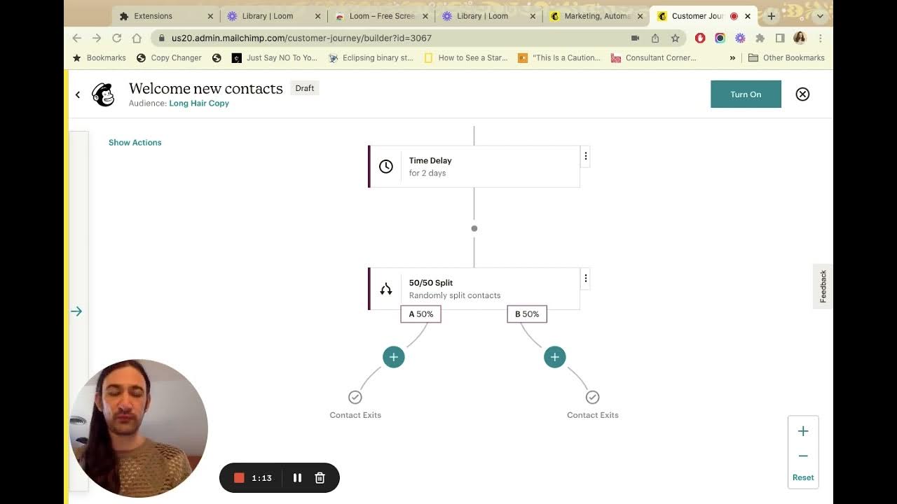 A/B Split Testing in Mailchimp Automations - YouTube