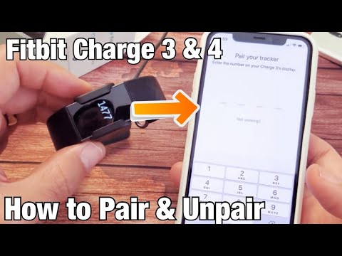 Fitbit Charge 3 & 4: How to Sync Pair & Unpair
