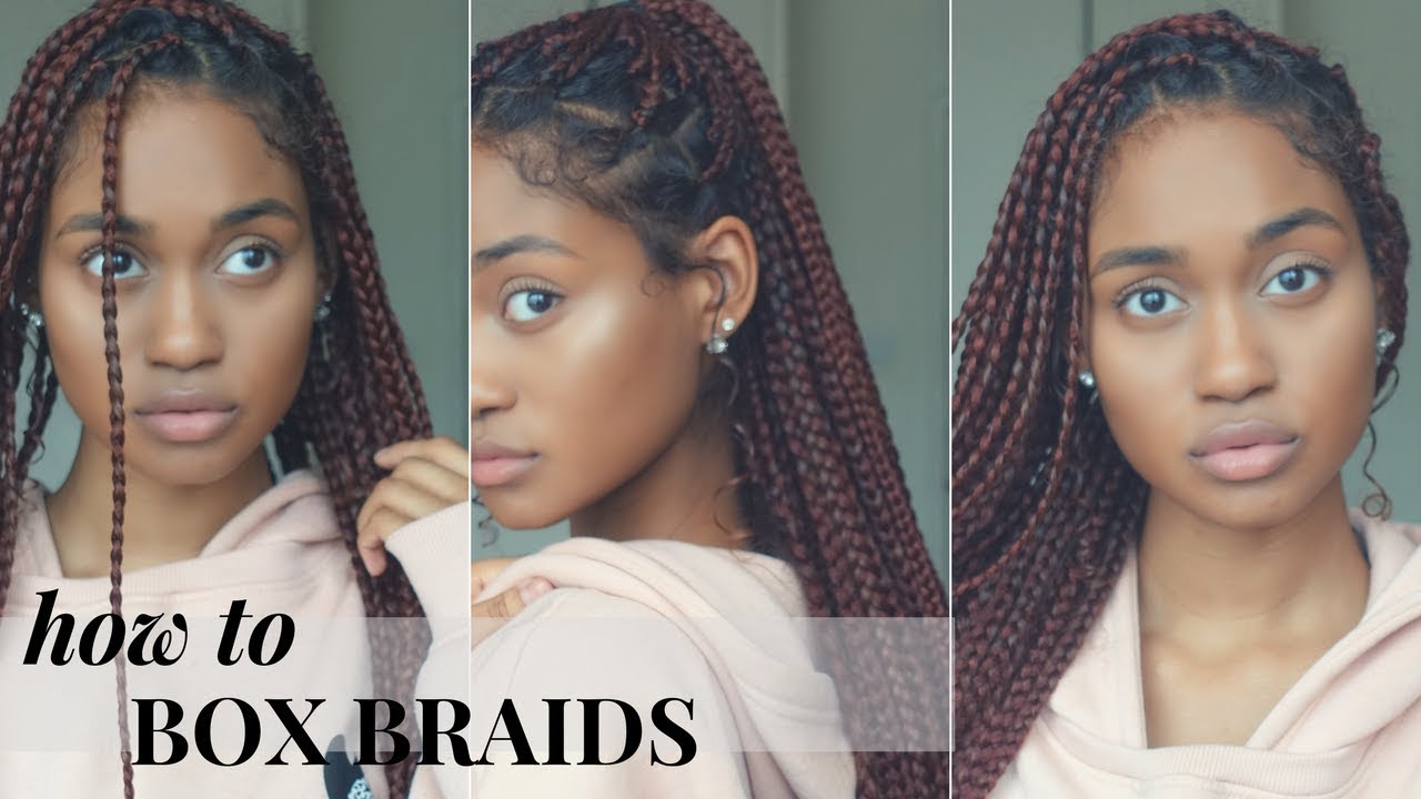 EASY BEGINNER BOX BRAIDS| Zarina Patricia - YouTube