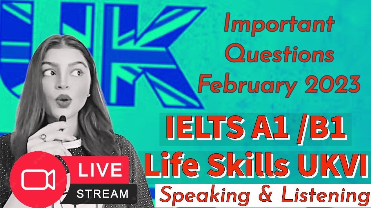 IELTS Life Skills A1/ B1 Important Questions February - YouTube