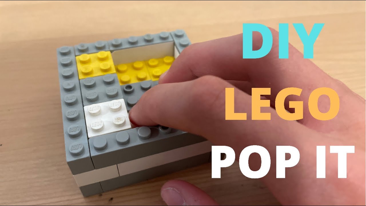 How To Make a DIY Lego Pop It! I Best Tutorial (Easy) - YouTube