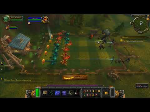 World of Warcraft: Peacebloom VS. Ghouls: Someone Setup the Pumpkin ...