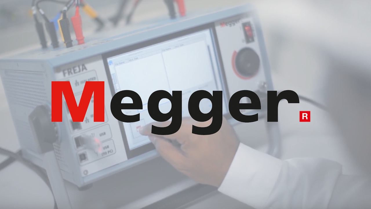 Megger FREJA500 - Equipo para prueba de relés | Relés de protección ...