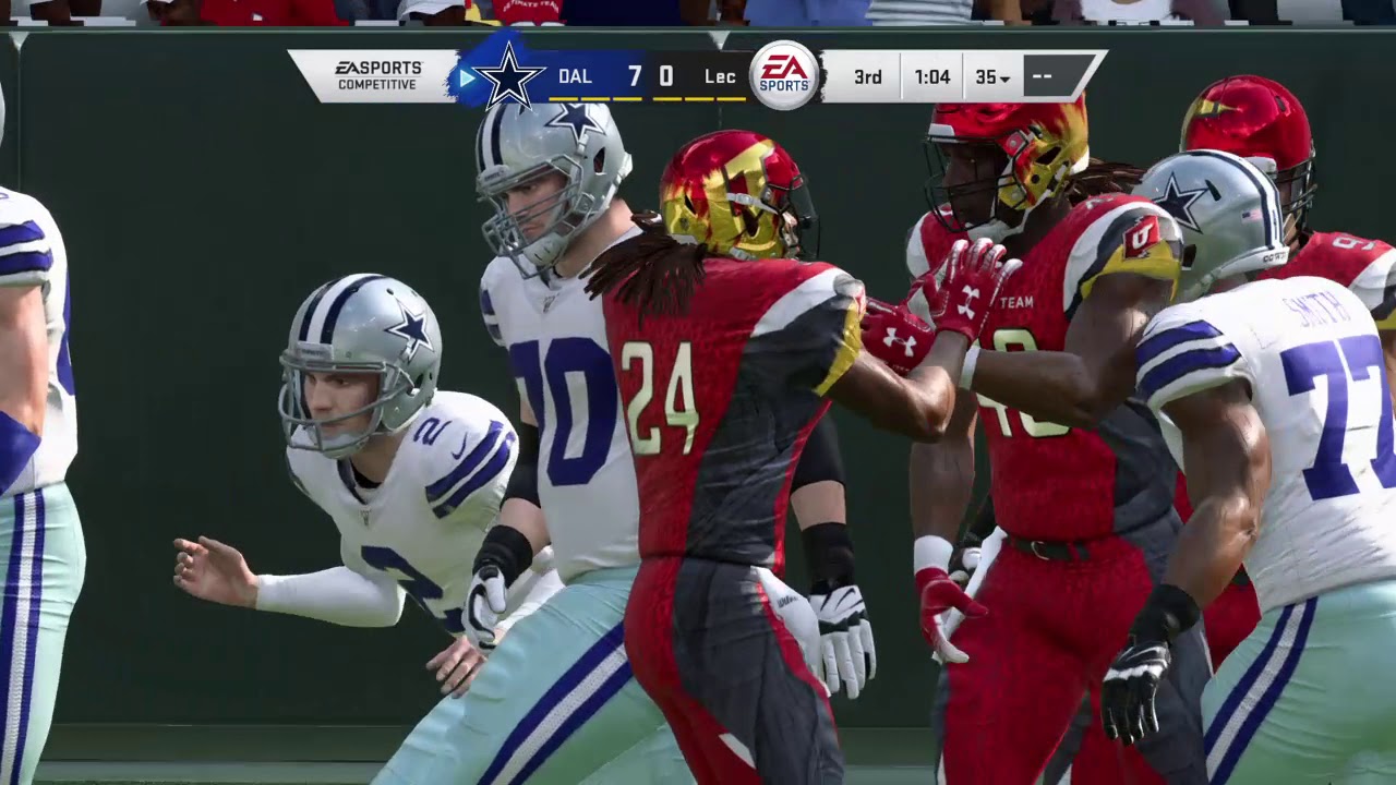 Madden 20 - Mel Renfro - How to Complete 100 Yards, 16 passes and 6 Lob ...