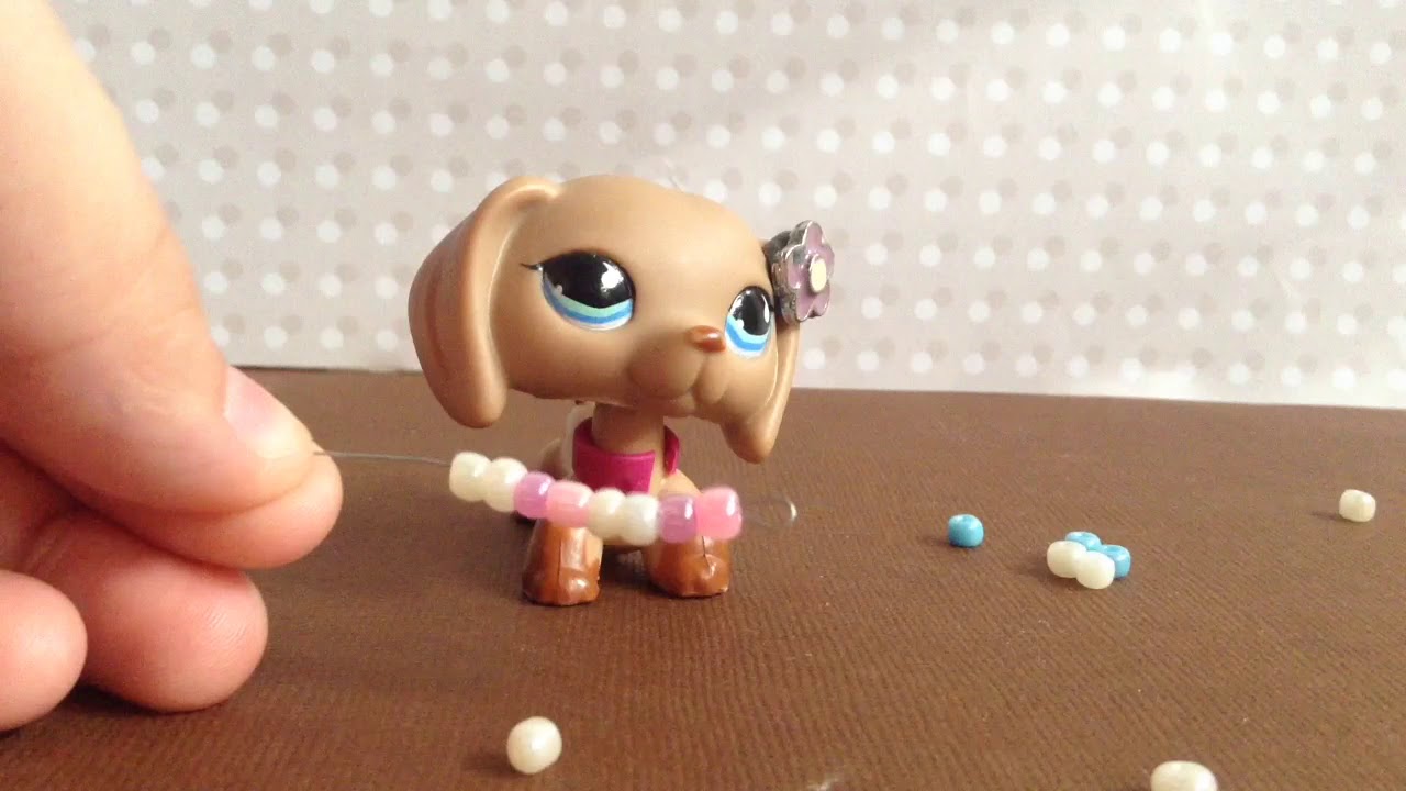 Lps: Diy Lps Bead Necklace - YouTube