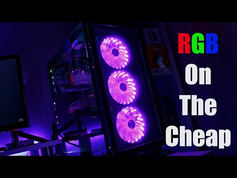 Ultra Budget $40 RGB Fans - Raidmax NV-A120R3 - YouTube