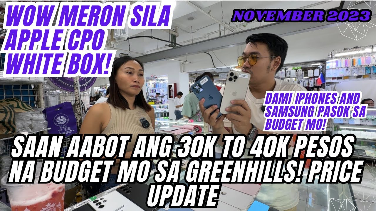 MEGA SALE NG IPHONES DITO SA GREENHILLS SAAN AABOT ANG 30K TO 40K PESOS mega-sale-ng-iphones-dito-sa-greenhills-saan-aabot-ang-30k-to-40k-pesos