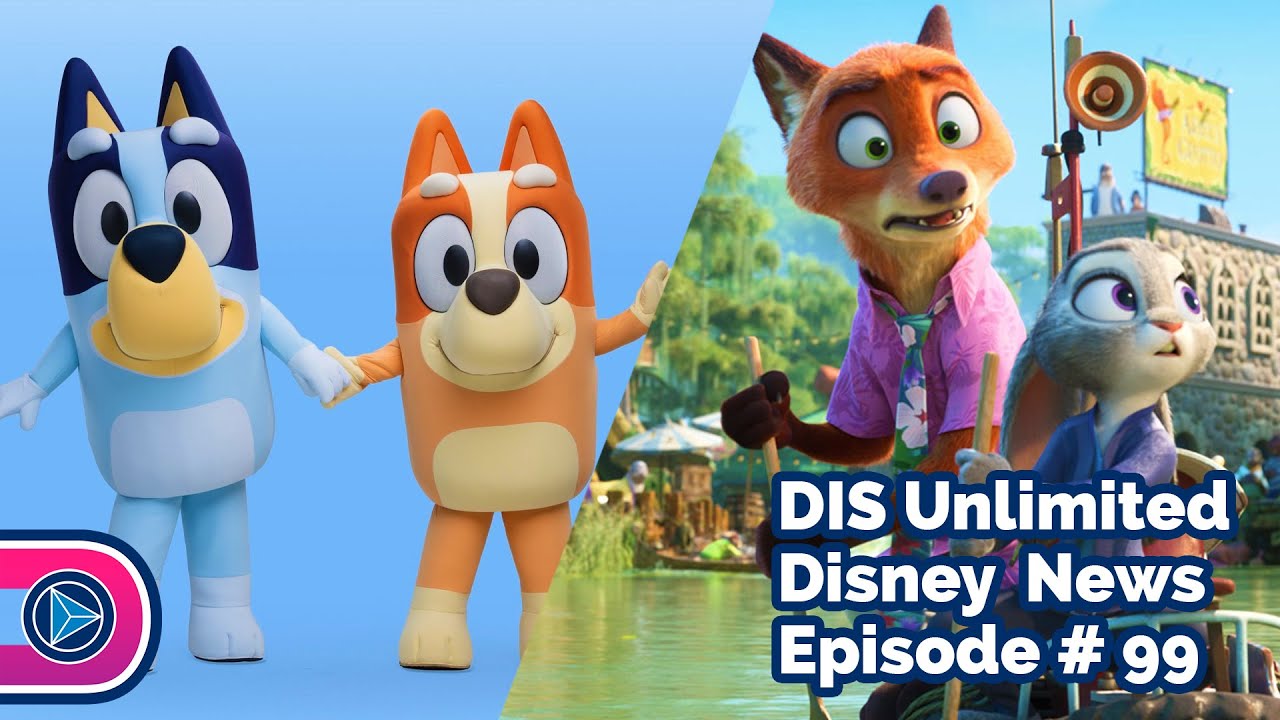 Bluey Headed to Disney Parks & Disney Cruise Line, Zootopia 2 Smashes ...