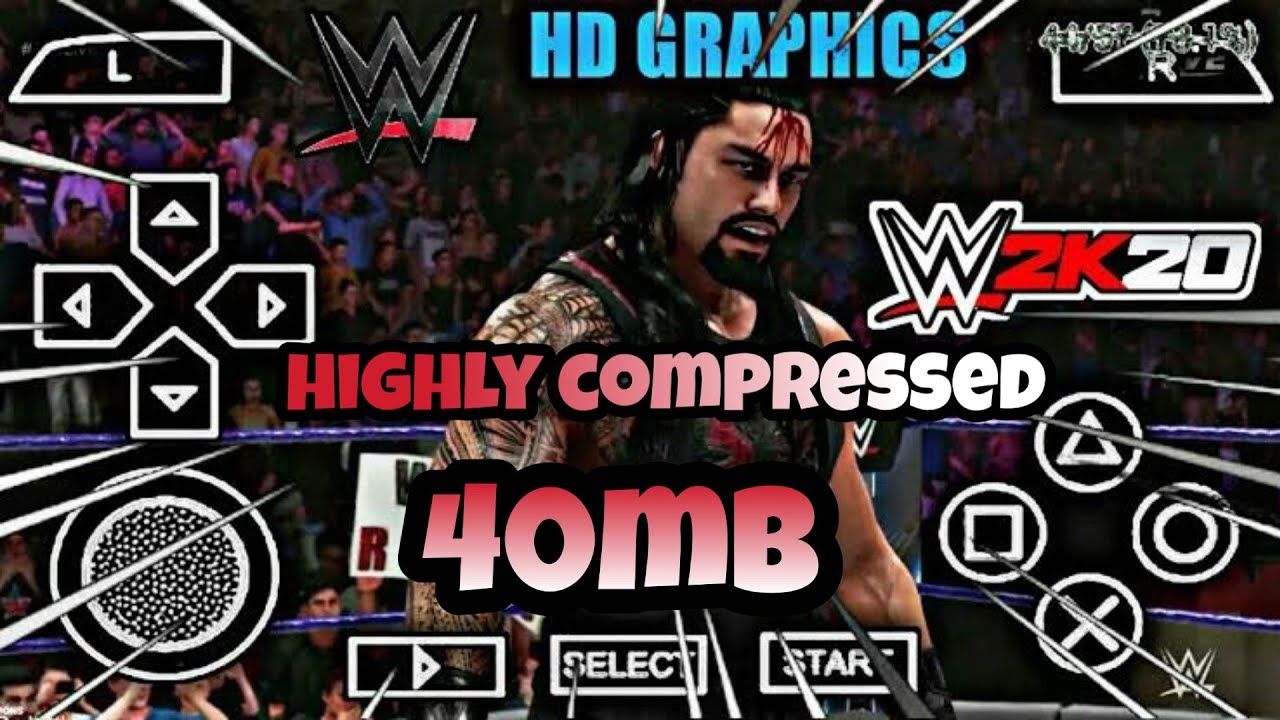 Download WWE 2k in Android highly compressed in ppsspp|| only 40 mb||By GM Technical Point ...