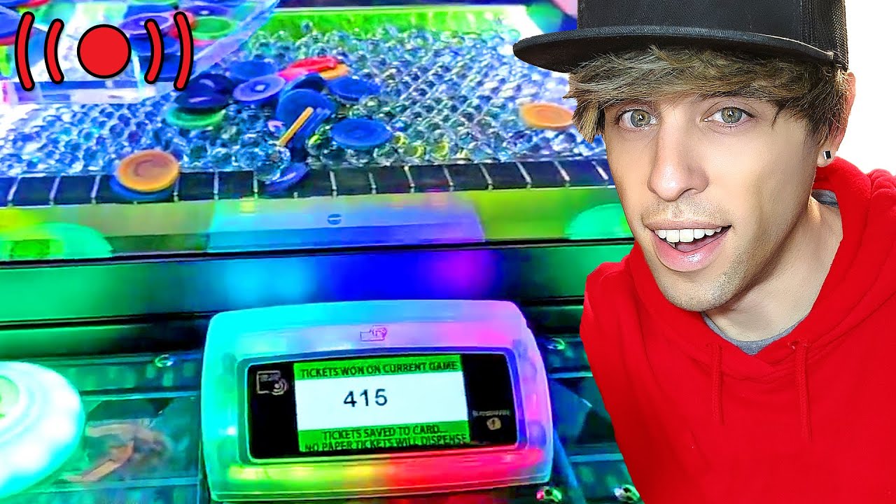 How I Won BIG at the Rick & Morty Marble Pusher Arcade Game! - YouTube