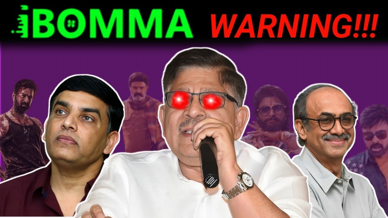 IBOMMA mass WARNING to Telugu Film Industry | Is IBOMMA safe? #ibomma # ...